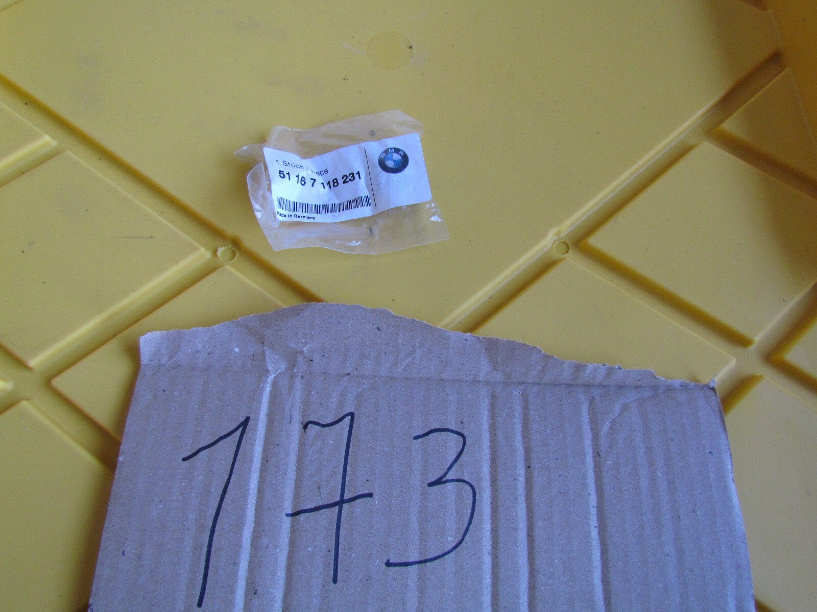 02-05 BMW E65 745LI REAR DRIVER SIDE WINDOW SUN SHADE SLIDE 51167118231 ...