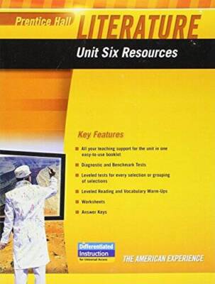 PRENTICE HALL LITERATURE 2010 UNIT 6 RESOURCE GRADE 11 - Loose Leaf ...