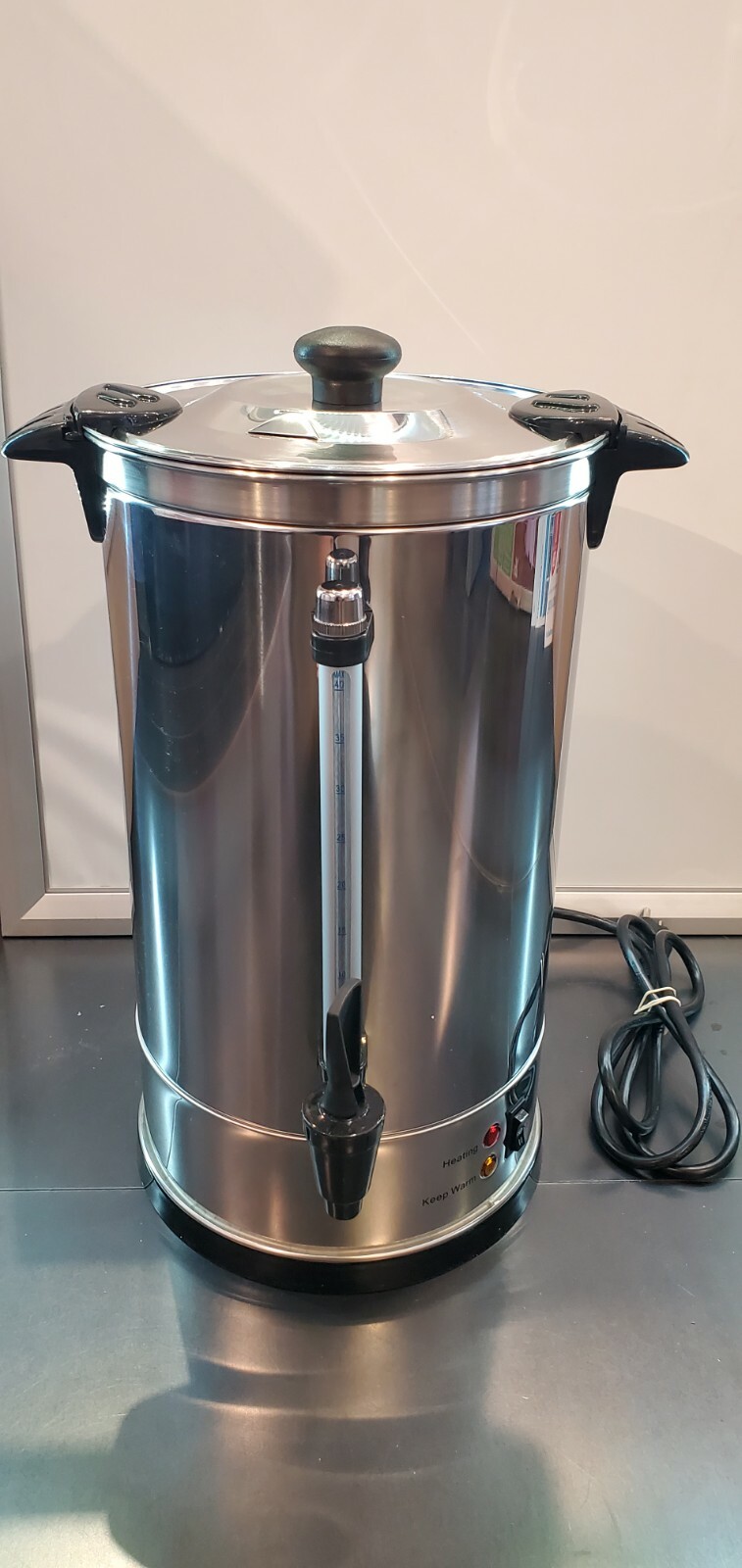 Stainless Steel Hot Water Boiler & War Shabbat Automatic Coffee Urn 40 ...