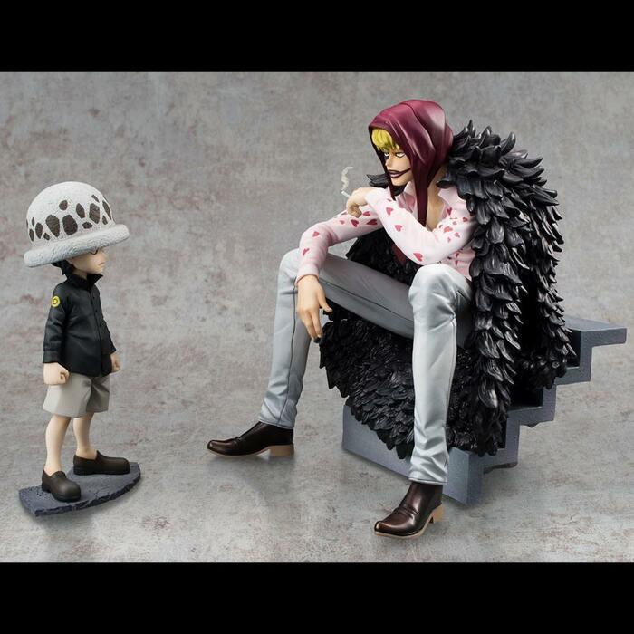 ONE PIECE - Corazon & Law Limited Edition 1/8 Pvc Figure P.O.P ...