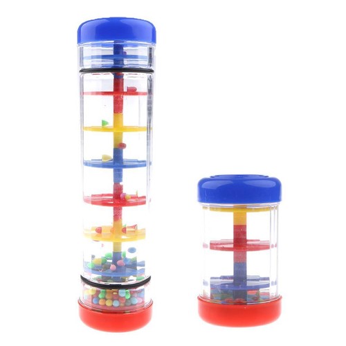 Colorful Rainmaker Rain Stick Rattle Toy Kids Musical Toys | eBay Australia