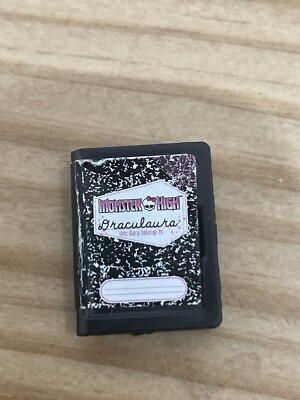 ~Monster High~ Replacement Draculaura Diary Journal Mini Book Plastic ...