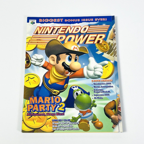 Nintendo Power Vol. 128 Jan 2000 Video Game Magazine Mario Party 2 | eBay