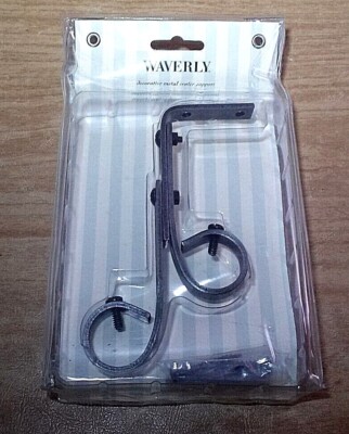 Waverly Kirsch Metal Center Support Fits 1" Pole Antique black pewter ...