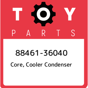 88461-36040 Toyota Core, cooler condenser 8846136040, New Genuine OEM ...