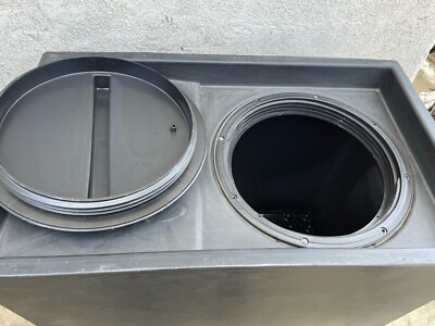 INDOOR ROLLAROUND PLASTIC USED COOKING OIL CONTAINER | eBay