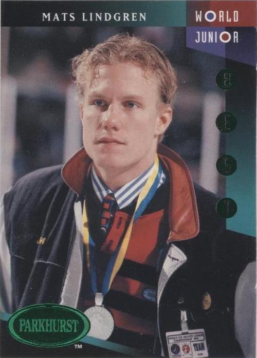 1993-94 Parkhurst - Mats Lindgren #511 Emerald Ice (RC) for sale online ...