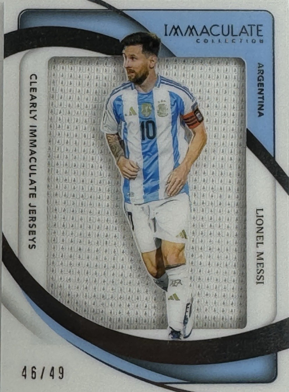 2024-25 Panini Immaculate Collection - Clearly Immaculate Jerseys ...