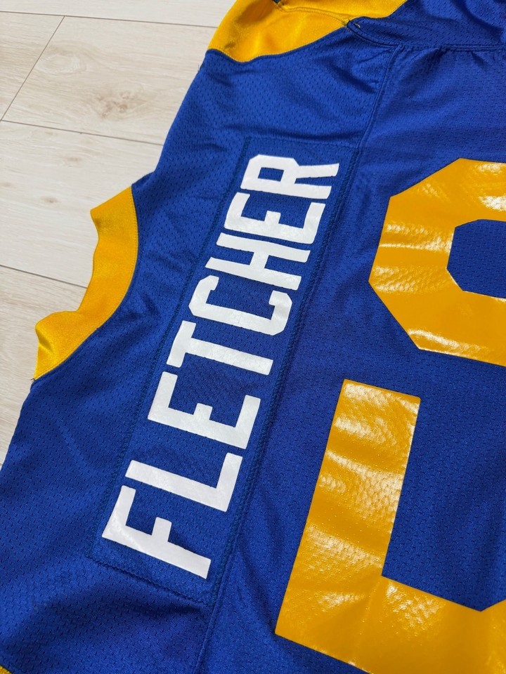 London Fletcher NFL 1999 St. Louis Rams Puma Authentic Game Worn Jersey ...