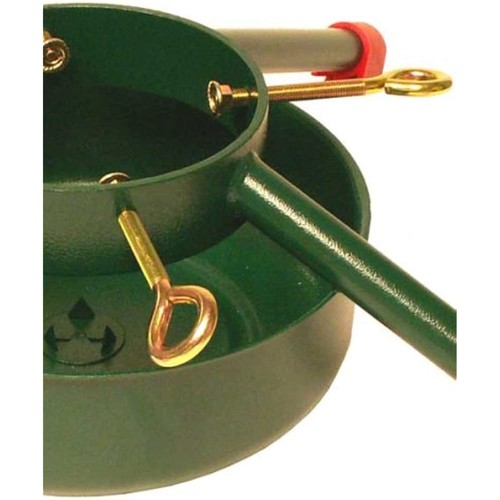 JACK-POST Welded Steel Christmas Tree Stand, for Trees Up to 12-Feet, 1 ...