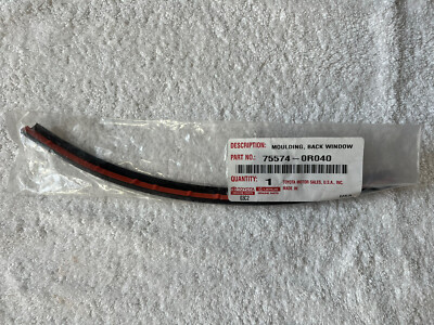 2013-2018 Toyota RAV-4 Left Rear Window Reveal Moulding OEM# 75574 ...