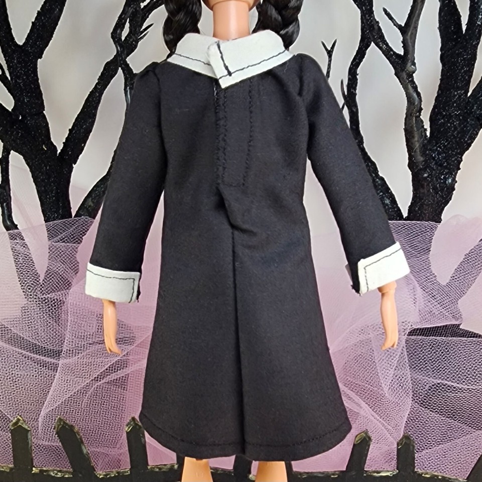 Wednesday Addams Dress for Barbie | eBay