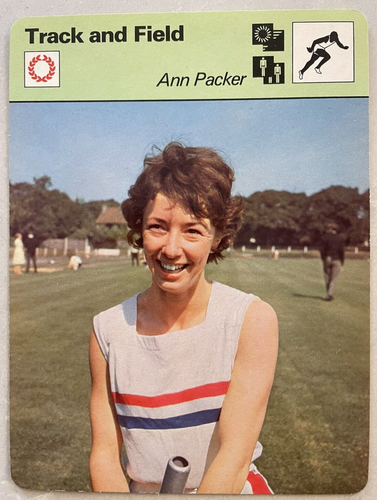 1979 Sportscaster Track and Field Card Ann Packer | eBay