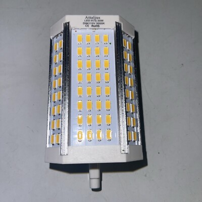 Attaljus R7s LED 118mm 110V J Type Double Ended J118 Bulb 30W 3000k ...