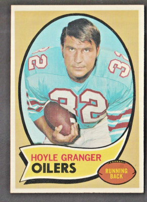 1970 Topps Hoyle Granger #155 Rookie Houston Oilers NM/MT Set Break | eBay