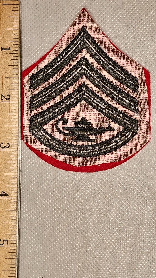 U.S. Marine Corps JROTC Staff Sergeant Rank Patch | eBay