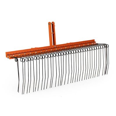 Titan Attachments 3 Point 6 FT Pine Straw Needle Rake, Category 1 ...