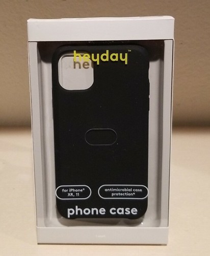 Heyday Phone Case For iPhone 11, XR Black Silicone Antimicrobial | eBay