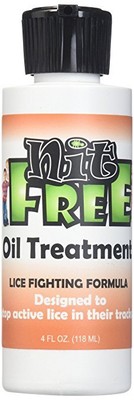 Nit Free 4 oz Super Lice Treatment Shampoo For Head Lice Olive Oil ...