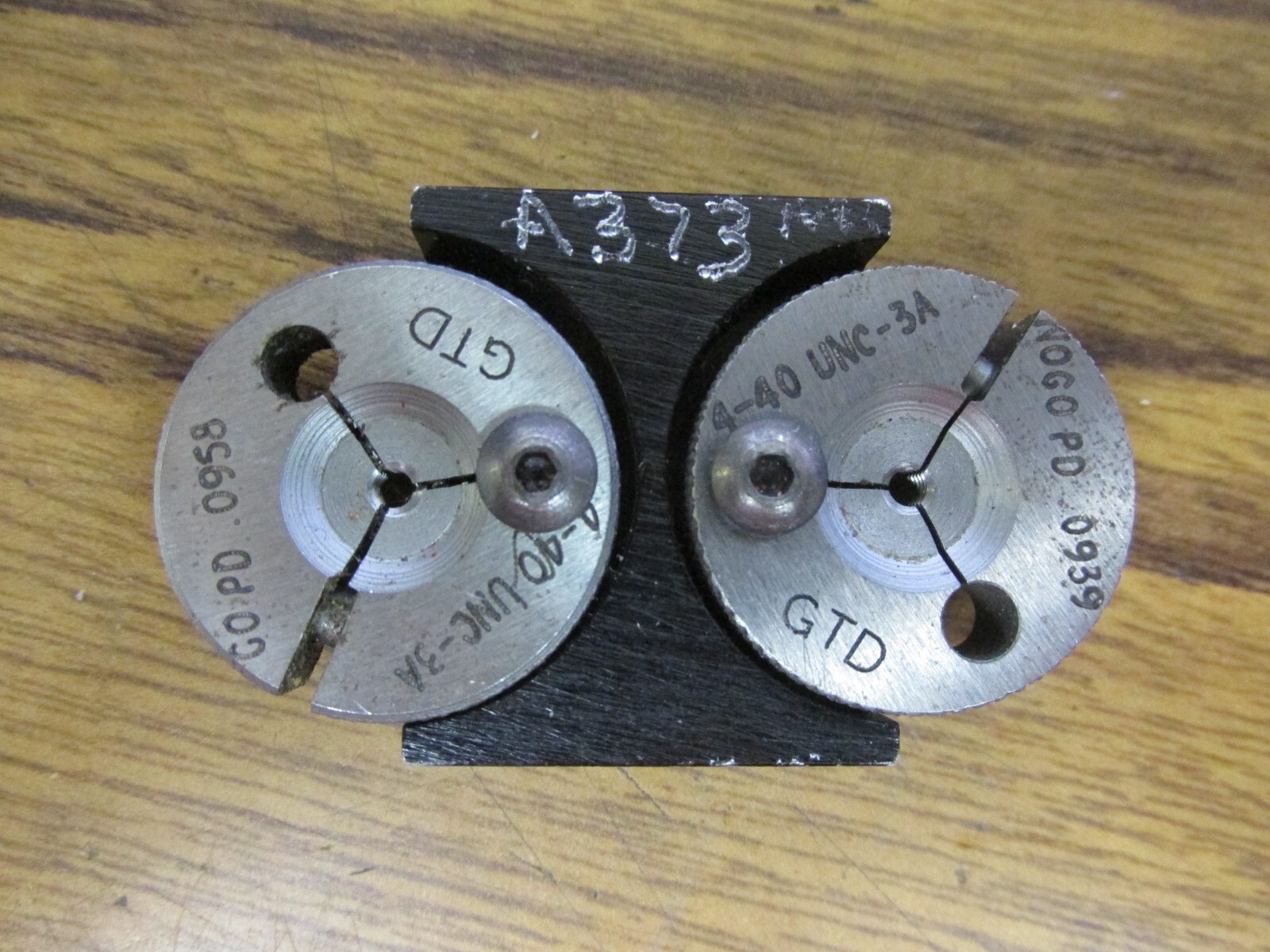 Go & No Go Thread Ring Gage 4-40 UNC-3A | eBay