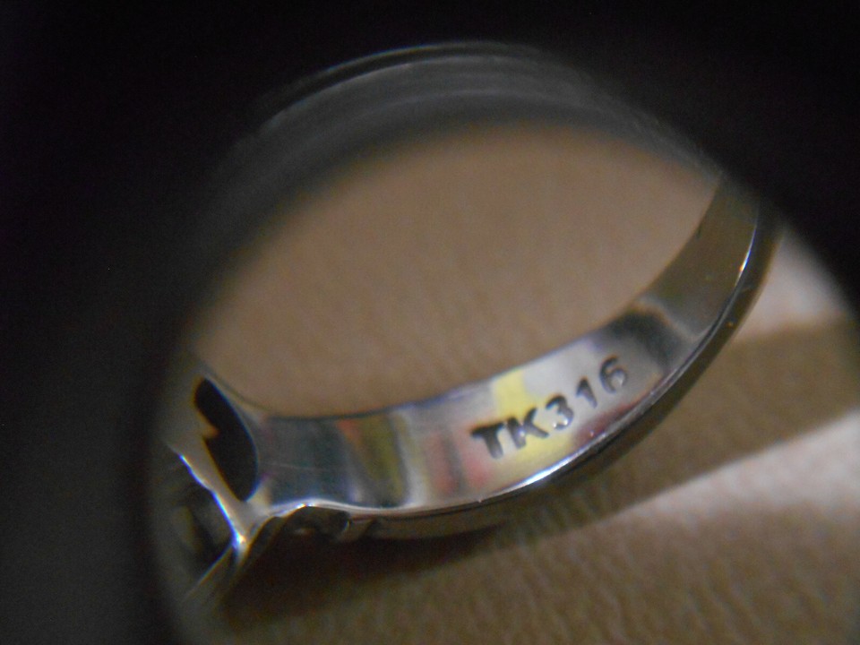 TUSK TK316 Wedding Style Ring Crystals or CZ Size 9 Women's Girl's | eBay