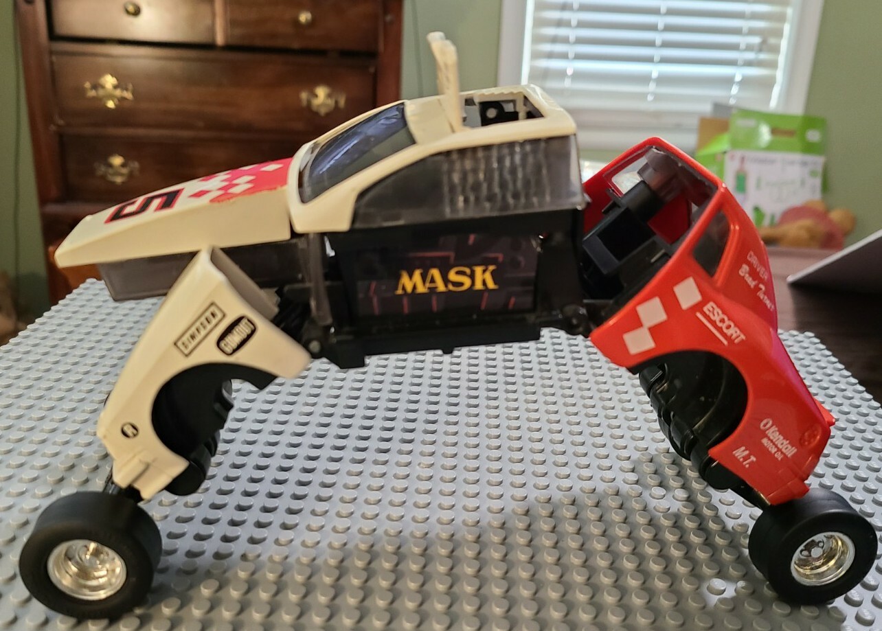 Vintage 1987 Kenner M.A.S.K. RAZORBACK MASK Car Vehicle NOT COMPLETE ...