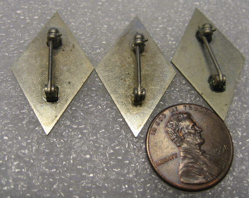 /US Army ROTC Cadet Rank Pins MAJOR 3 pins back , 1940-50s,pin back | eBay