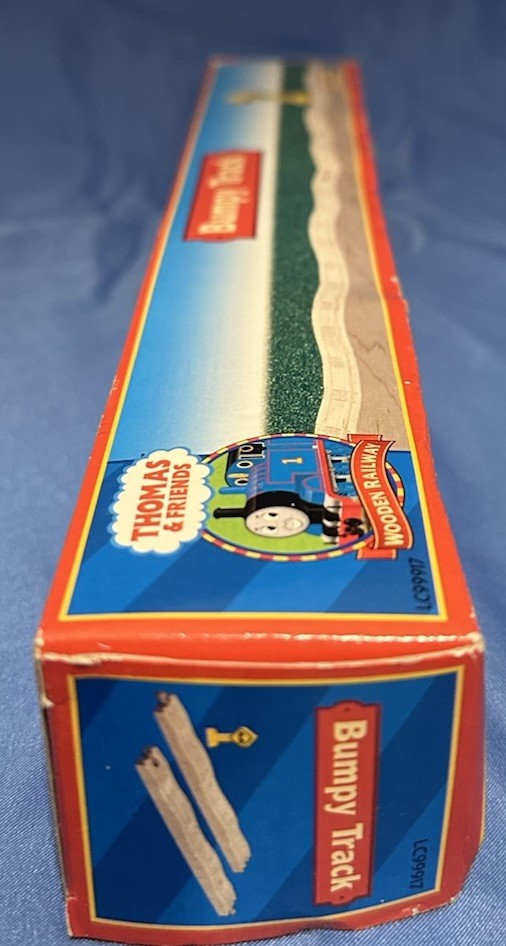 Thomas & Friends - Wooden Railway 12” BUMPY TRACK And Bump Sign - NEW ...
