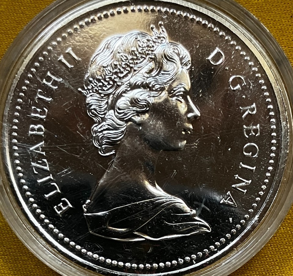 1975 Canada Silver Dollar Coin (1875 Calgary 1975) | eBay