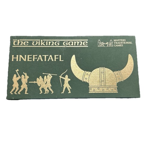 Hnefatafl Board Game - Viking Chess Set, The Masters Edition with Cloth ...