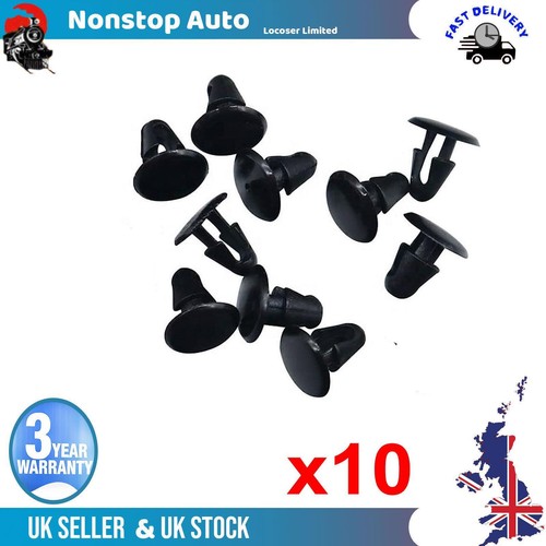 10X Hood Seal Trim Panel Retaining Clips For TOYOTA 90467-08004 90467 ...