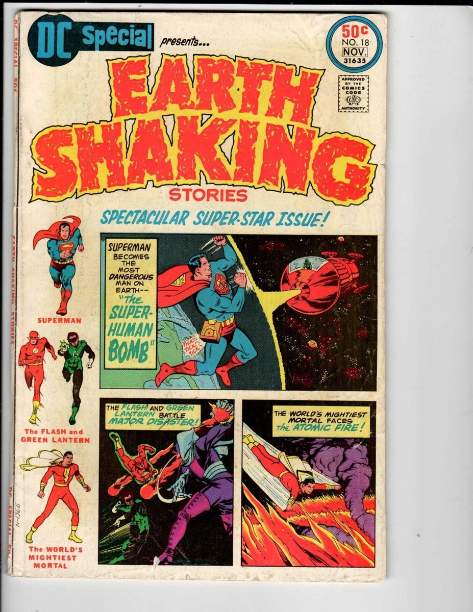 Cartoon Earth Shaking