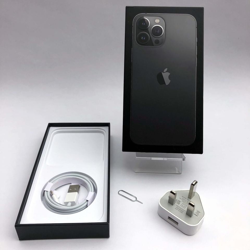 Original iPhone 13 Pro Max empty box with Accessories 128GB 256GB 512GB ...
