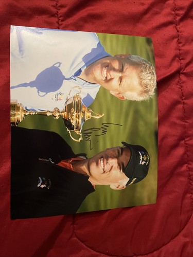 Corey Pavin signed 8x10 Photo With Collin Montgomerie Coa 1995 US OPEN ...