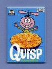 QUISP CEREAL BOX *2X3 FRIDGE MAGNET* CHILDRENS BREAKFAST FOOD BOWL MILK ...