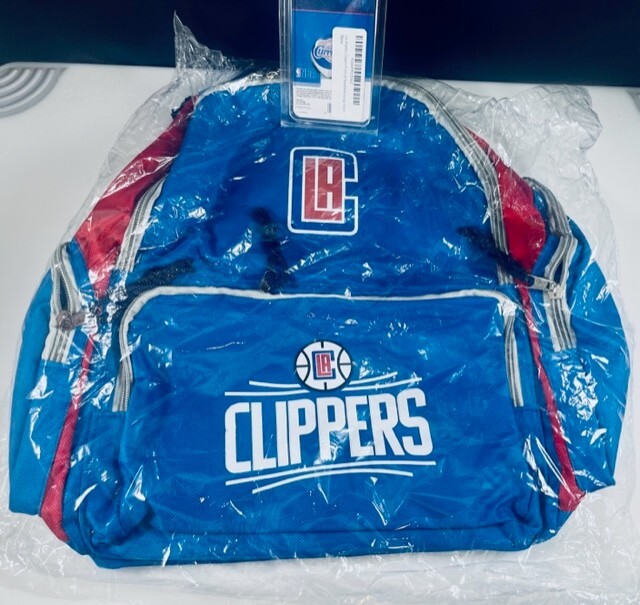 NBA Los Angeles Clippers Basketball Promo Backpack and Premium Badge ...