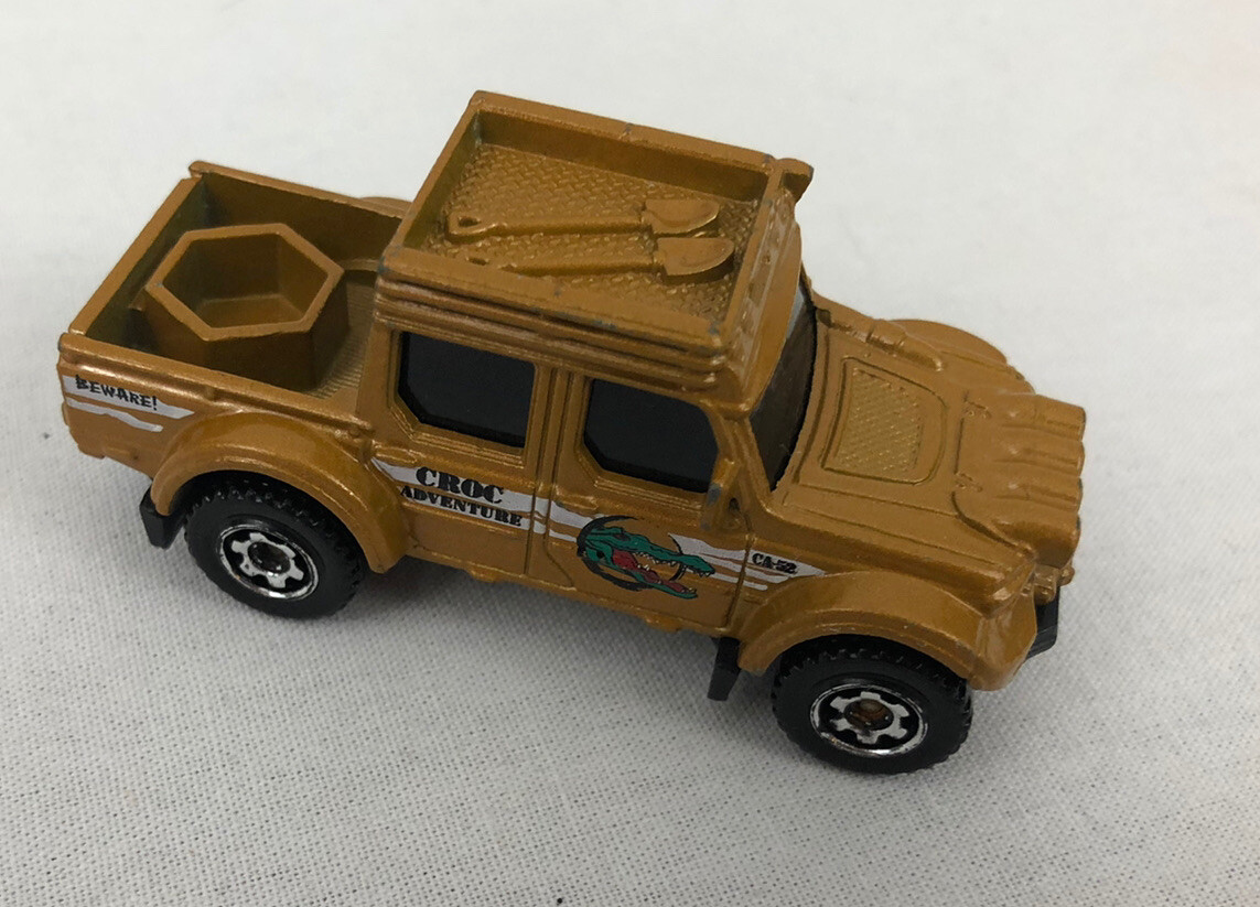 2006 Matchbox Croc Adventure Swamp Raider 4X4 Truck 1/64 Loose Tan | eBay