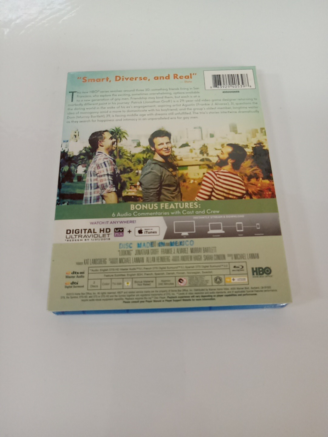 Looking: The Complete First Season (Blu-ray Disc, 2015, 2-Disc Set) for ...