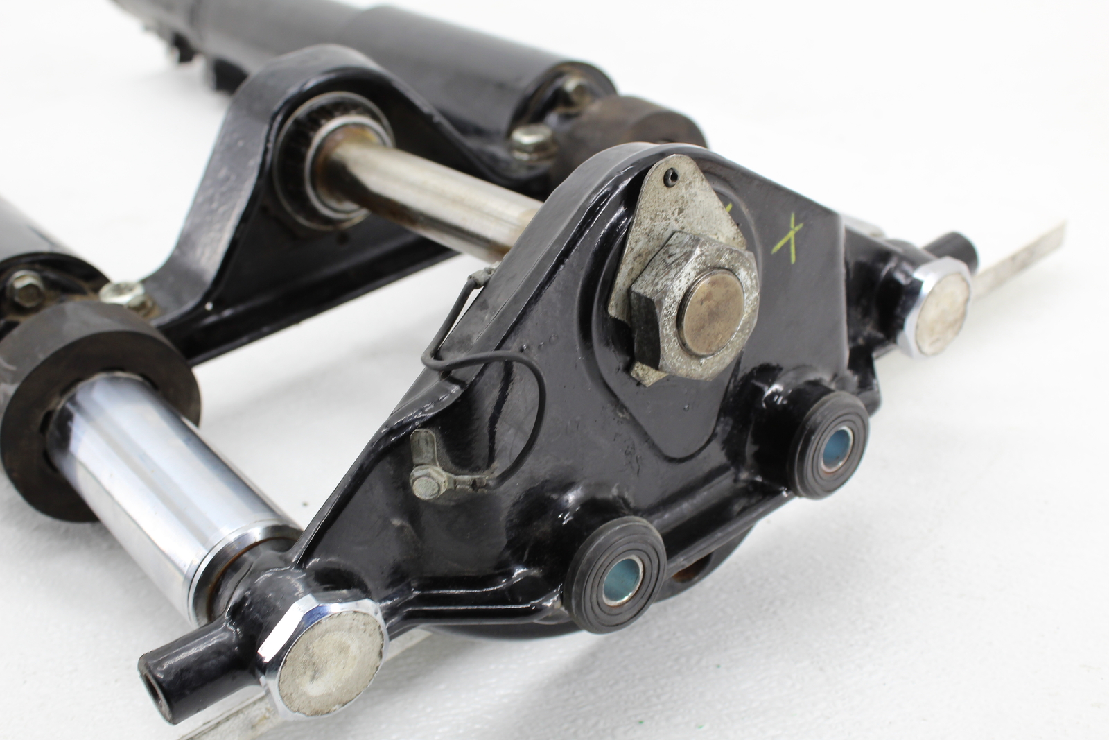 03-08 Harley Davidson Street Glide Flhx Front Forks With Lower Triple ...