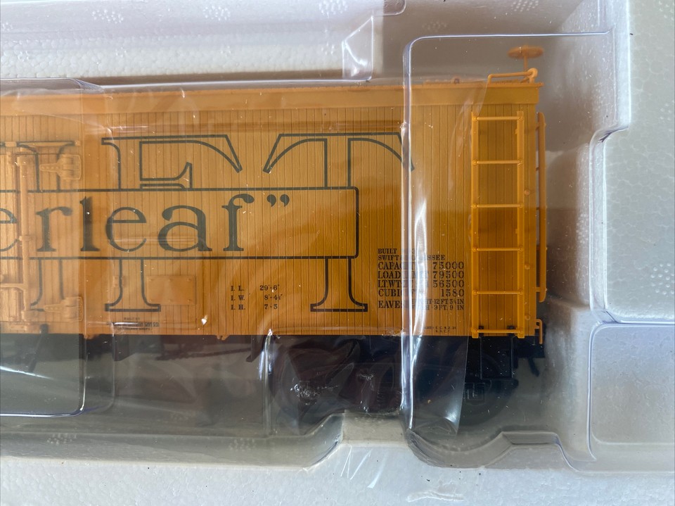 Atlas O #8006-2 Swift Silverleaf 36’ Woodside Refrigerator Car NIB 3 ...