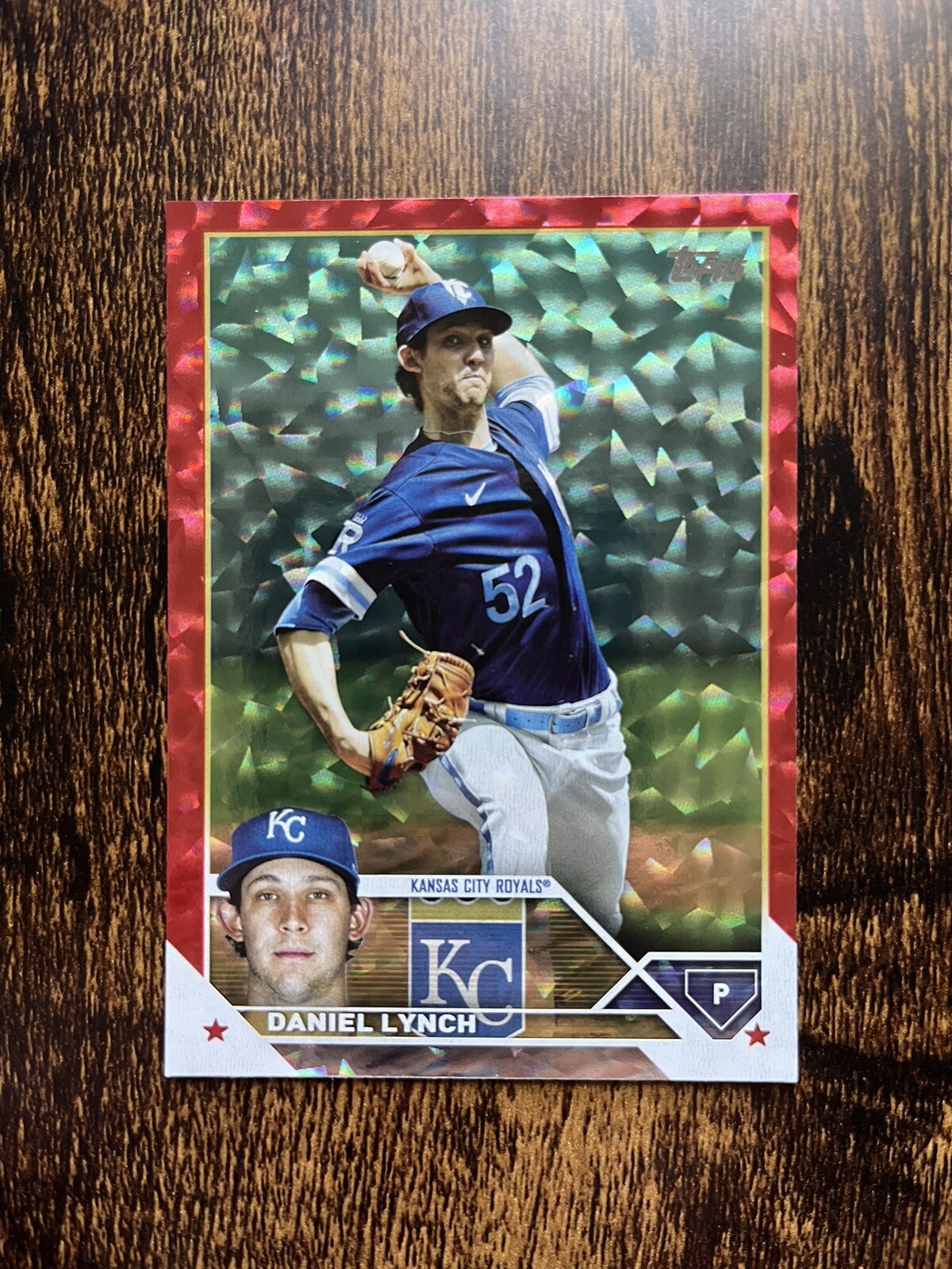2023 Topps Series 2 Baseball Card Red Foil #397 Daniel Lynch KC Royals ...