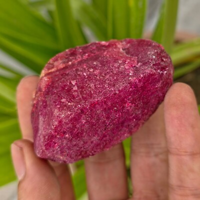 Natural 655 Ct With Certificate African Red Ruby Rough Gemstone For ...
