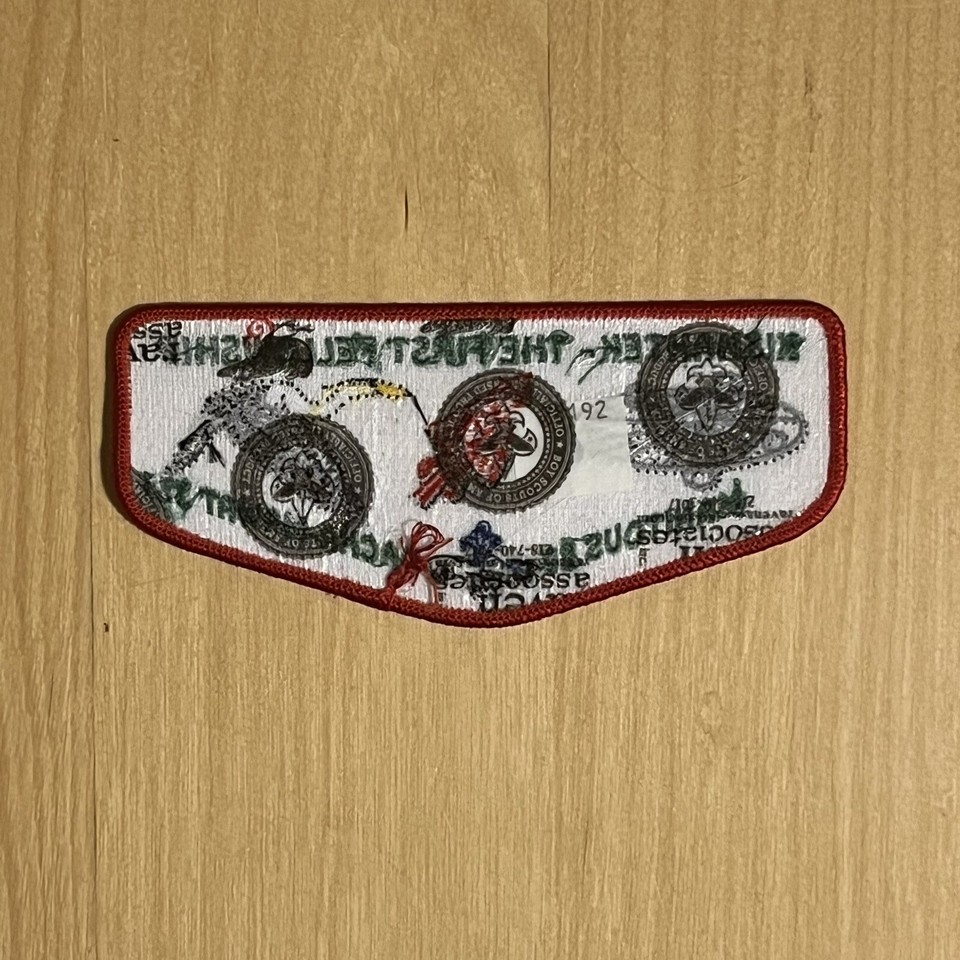 KISHAHTEK 88 OA LODGE FLAP S2 “The First Fellowship” STANDARD RED ...