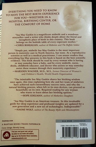 Ina May's Guide to Childbirth: Revised/Updated - Softcover - Ina May ...