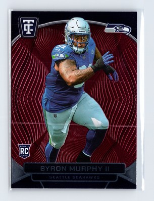 Byron Murphy II Seahawks 2024 Totally Certified #111 Mirror Maroon ...
