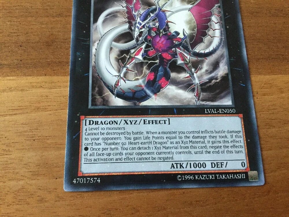 Number C92 Heart Earth Dragon