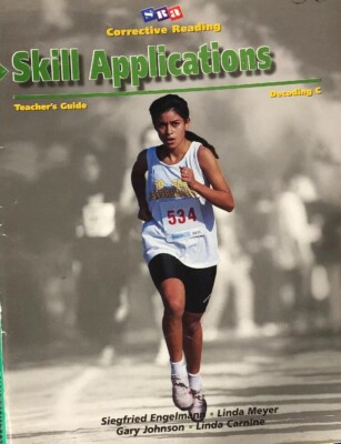 SRA Corrective Reading Skill Applications Teachers Guide Decoding C | eBay