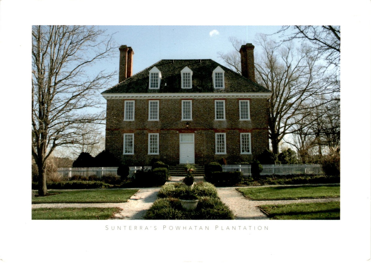 Sunterra Resorts Powhatan Plantation Built 1735 Circa Powhatan Manor