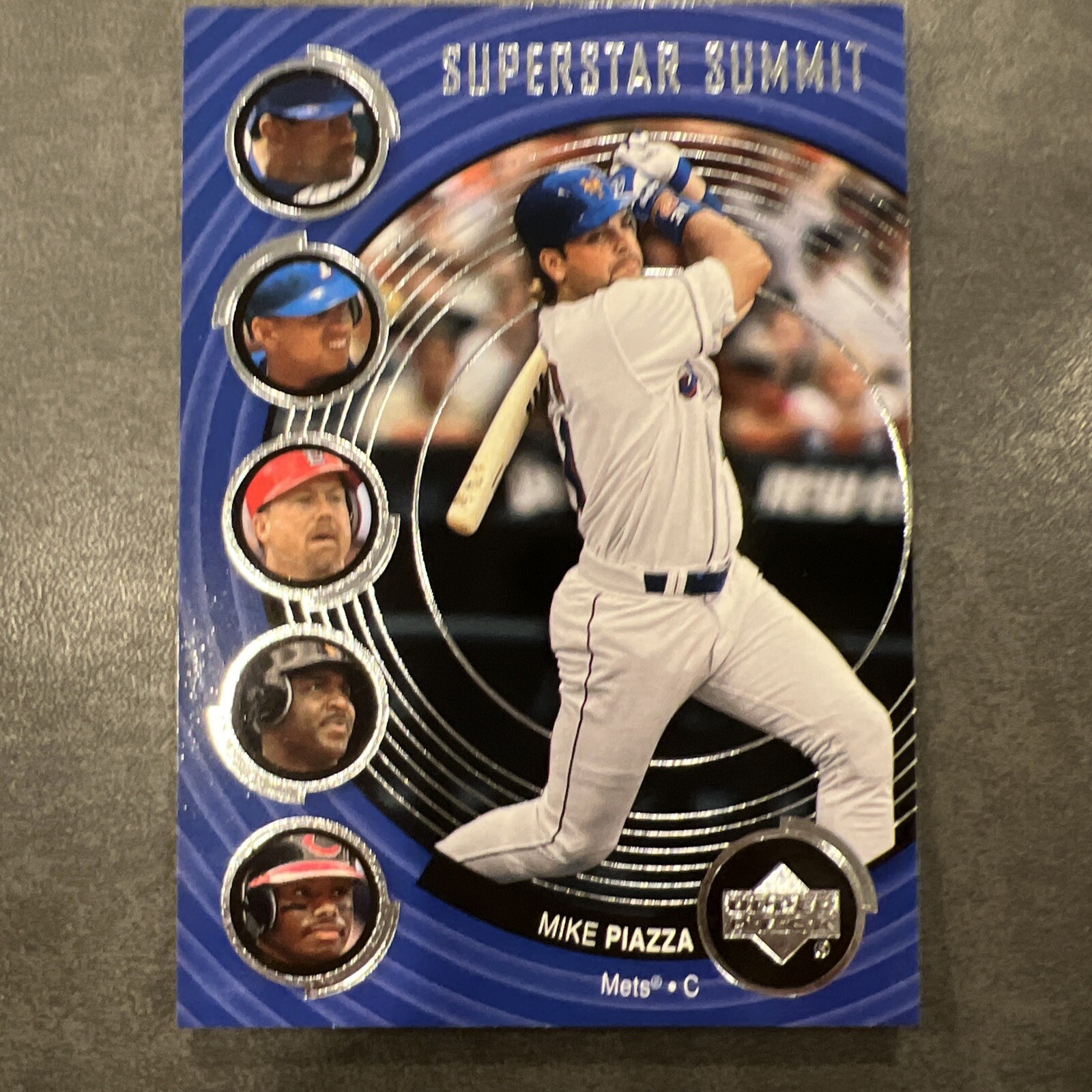 2001 MIKE PIAZZA UPPER DECK SUPERSTAR SUMMIT #SS5 New York METS | eBay