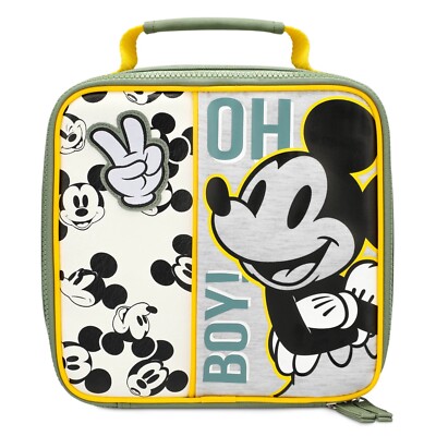 Disney Store Back to School Classic Mickey Mouse Lunch Box New | eBay